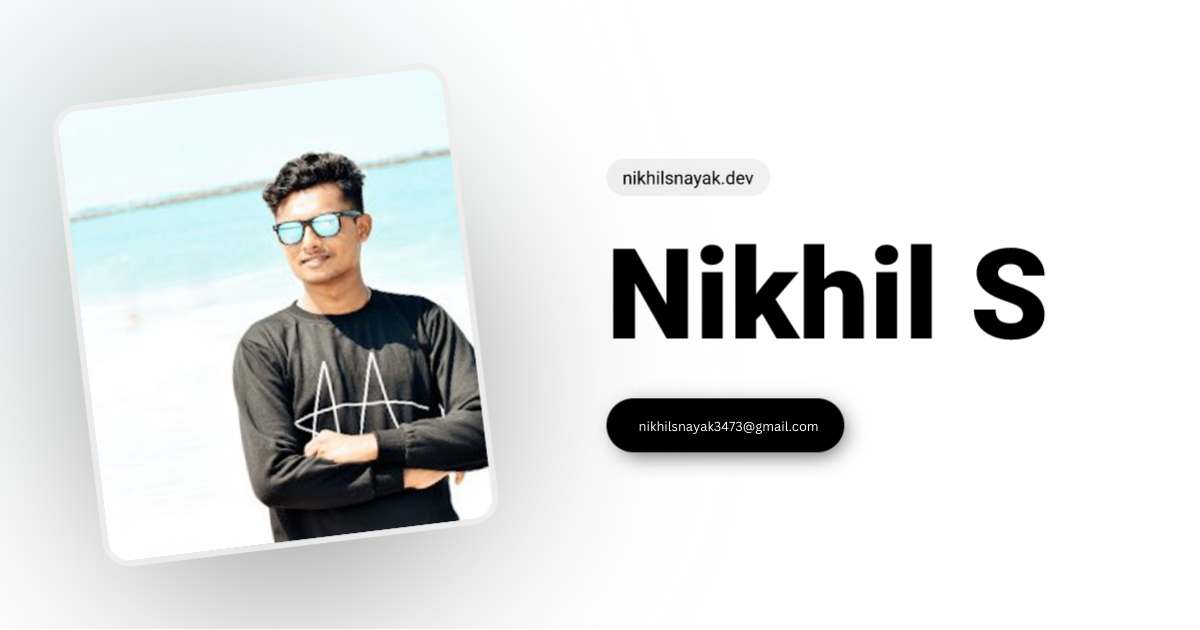 Blog | Nikhil S